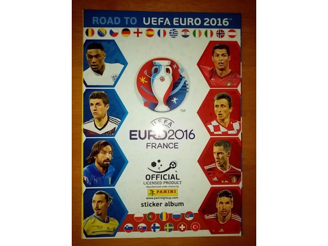 A: Road to Euro 2016 (Panini) - prazan