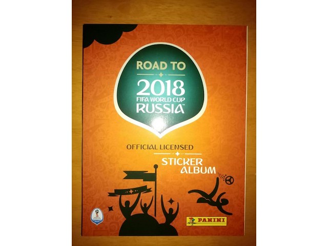 A: Road to Russia 2018 (Panini) - prazan
