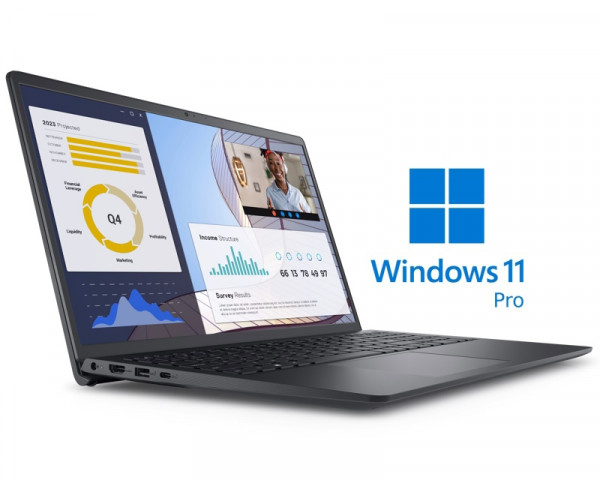 DELL Vostro 3535 15.6 inch FHD 120Hz AMD Ryzen 7 7730U 16GB 512GB SSD Backlit Win11Pro laptop