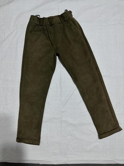 Maslinasto zelene pantalone