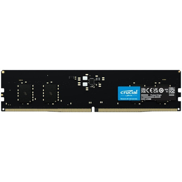 Crucial 16GB DDR5-5600 UDIMM CL46 (16Gbit), EAN: 649528929730 ( CT16G56C46U5 )