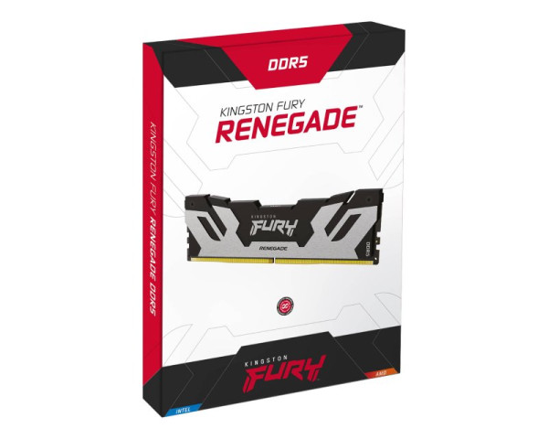 KINGSTON DIMM DDR5 48GB 6400MTs KF564C32RS-48 FURY Renegade Silver XMP