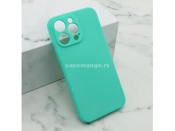 Futrola Soft Silicone za iPhone 15 Pro Max (6 7) mint