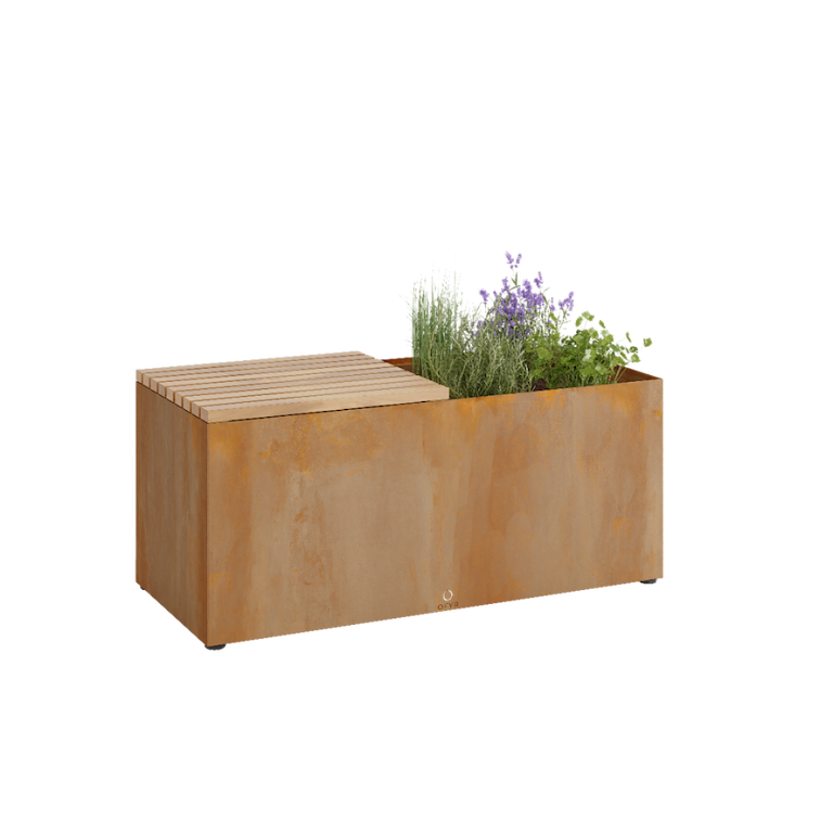 OFYR Herb Garden Bench Corten klupa