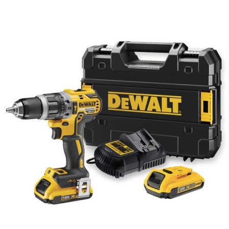 DeWalt DCD796D2 akumulatorska udarna bušilica - odvijač bez četkica, 18V Li-Ion 2x2,0 Ah