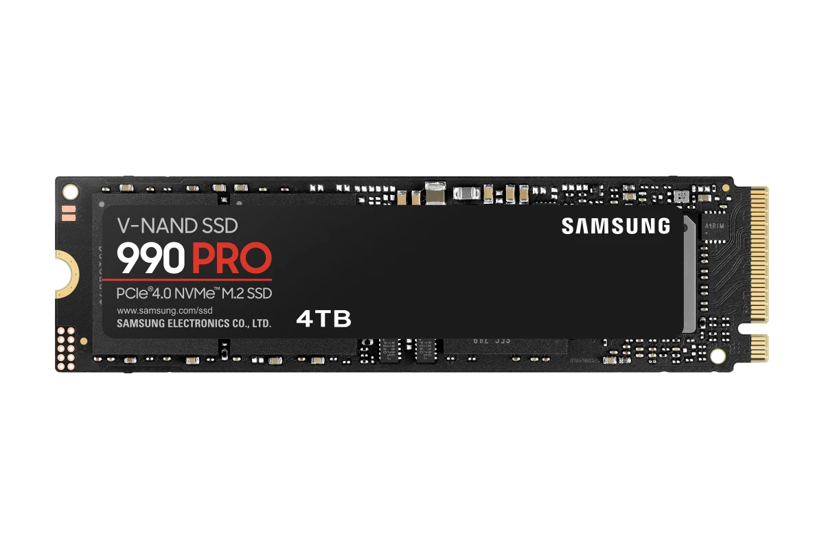 Samsung 4TB PCI Express NVMe (MZ-V9P4T0BW) 990 Pro Series SSD M.2 SSD disk