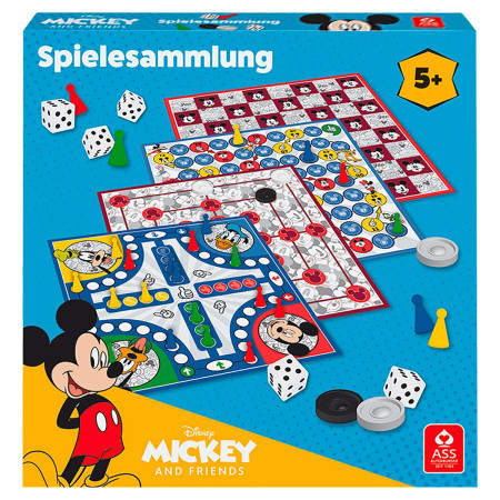 Rappelkist društvena igra 4 u 1 Disney-Mickey and friends ( 987112 )