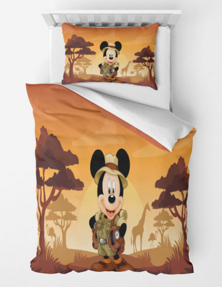 Mey home posteljina single 3d mickey mouse safari ( 3D-1462T )