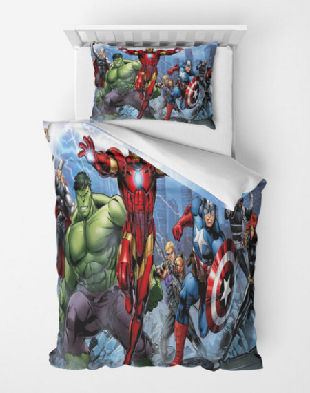 Mey home posteljina single 3d avengers hulk ( 3D-1474T )