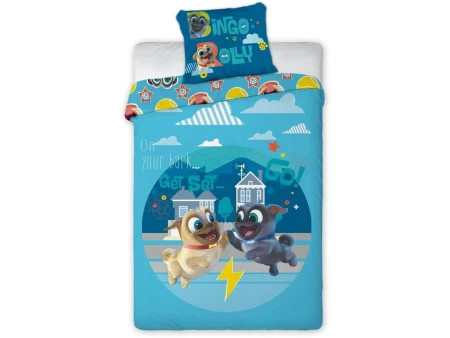 Posteljina za decu Disney Puppy Dog Pals 160x200+70x80cm ( 9623 )