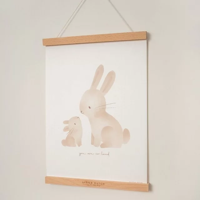 POSTER A3 BABY BUNNY, 42X32