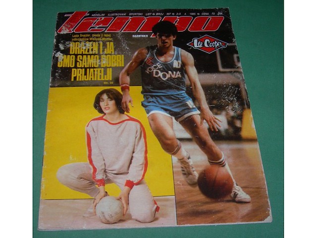 Tempo br. 997, 1985. - Dražen Petrović