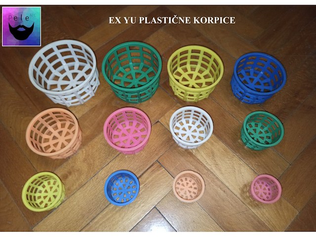 EX YU plasticne korpice KOMPLET - TOP PONUDA