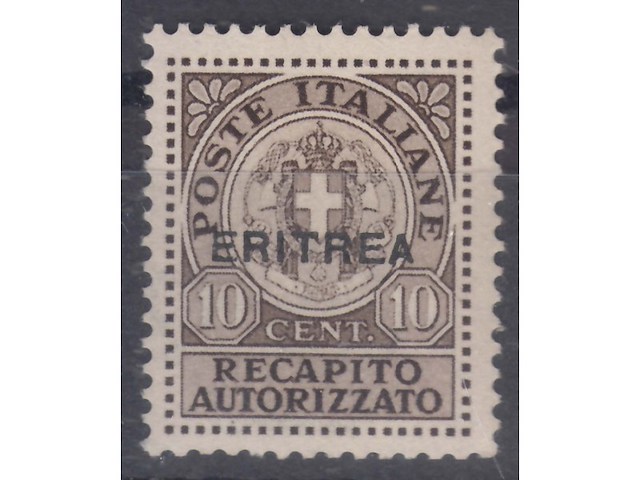 Italijanske kolonije Eritreja 1939 *