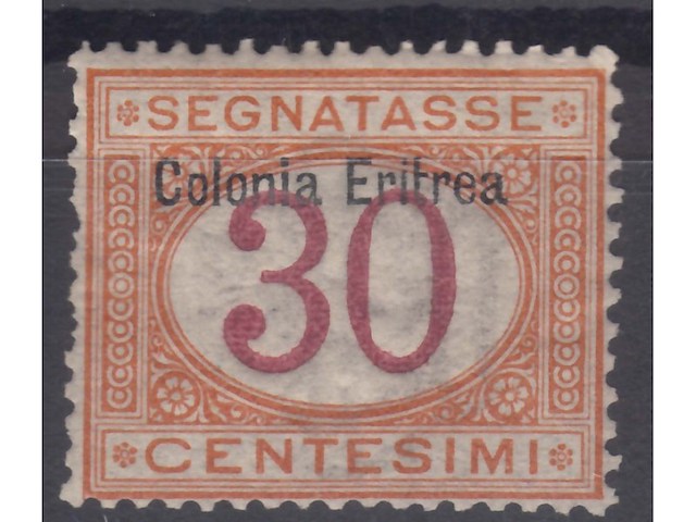 Italijanske kolonije Eritreja Porto 1903 *