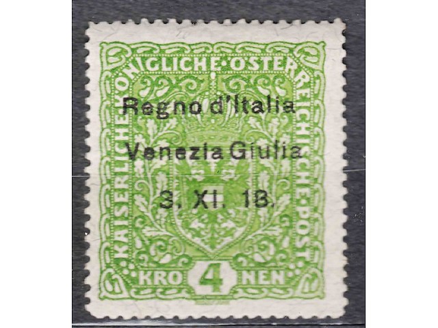 Italija Venecija / Đulija 1918 4 Krune *