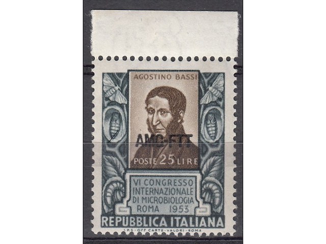 Italija Zona A 1953 ** singl marka