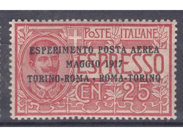 Italija 1917 Avio Pošta Mi#126 *