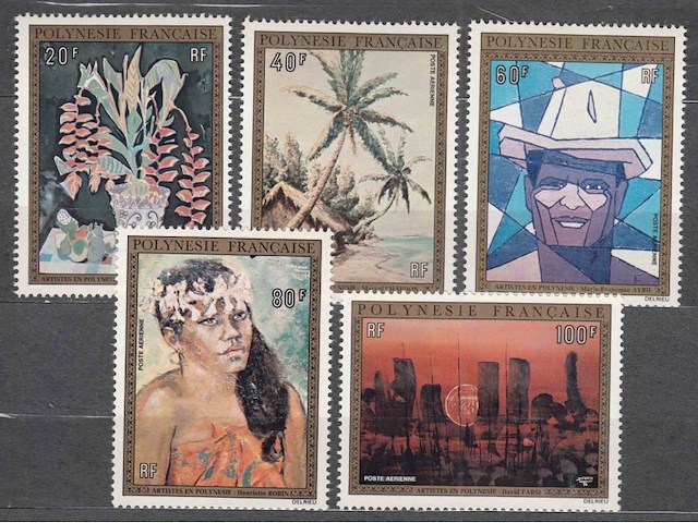 Francuska Polinezija 1974 Umetnost serija **
