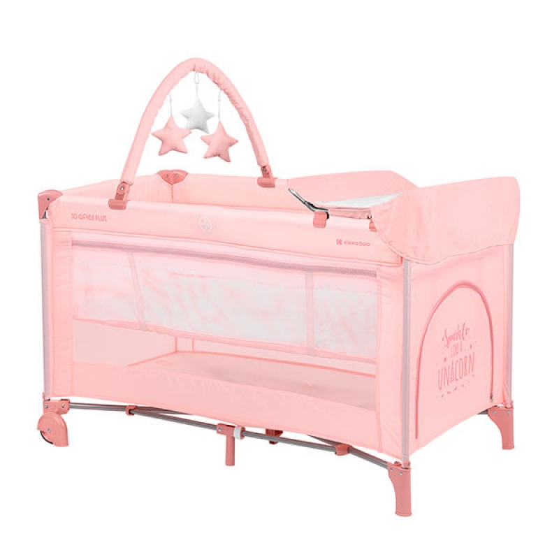 Kikka Boo So Gifted Plus prenosivi krevetac sa 2 nivoa Pink