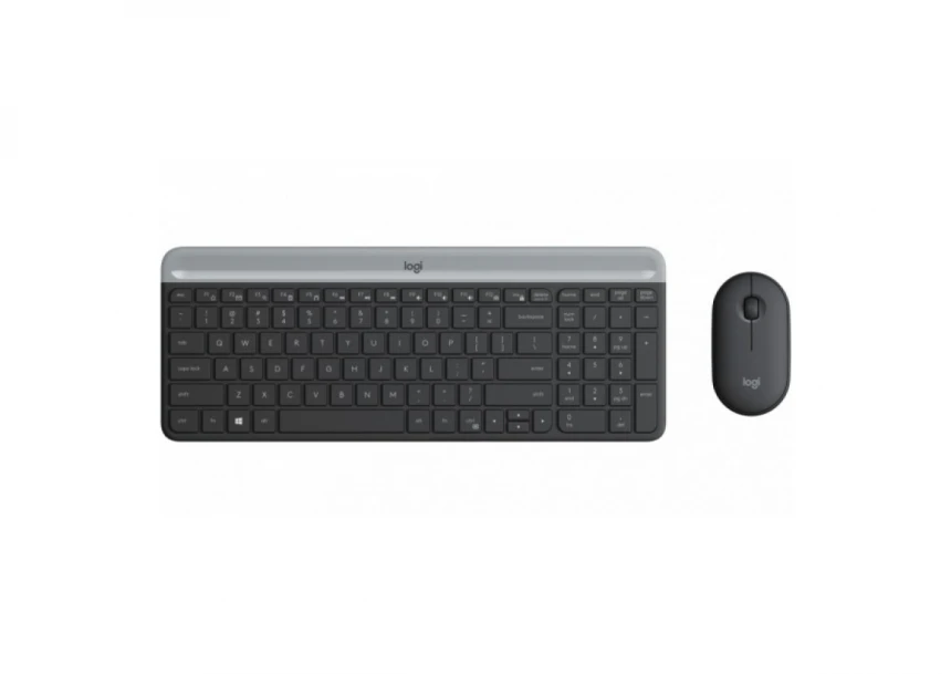 Tastatura + Miš Logitech MK470 US Slim Wireless 920-009204