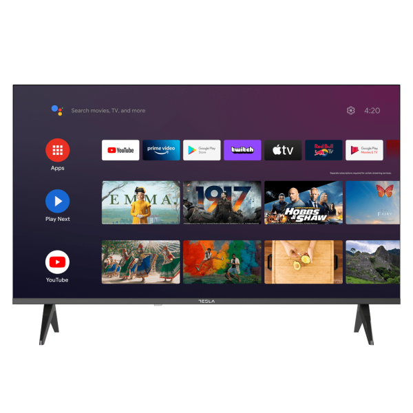 Tesla TV 43E635BFS/LED/43/Full HD/Smart/Android/Crna/Frameless