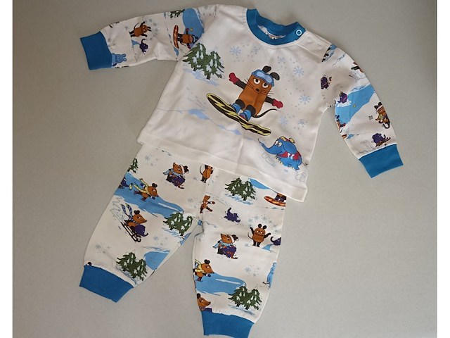 Moderna pidžamica za bebe NOVO