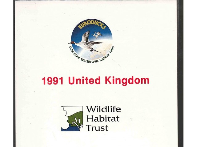 Velika Britanija 1991 Ptice ** karnet marke 5 GBP