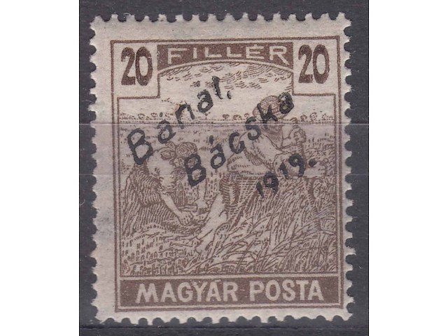 Mađarska ok. Banat-Bačka 1919 * Magyar Posta