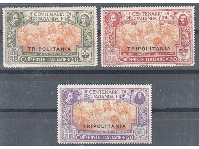 Italijanske kolonije Tripolitanija 1923 *