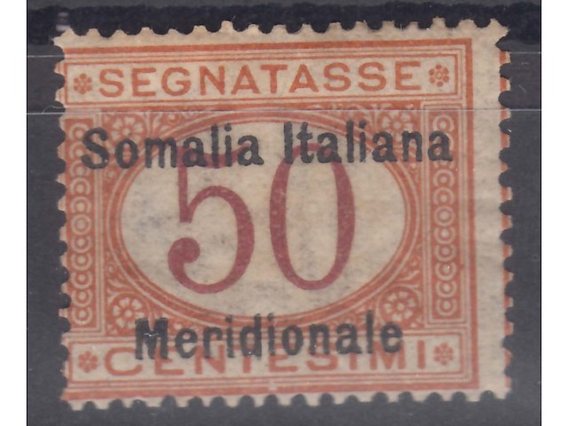 Italijanske kolonije Somalija 1906 Porto *