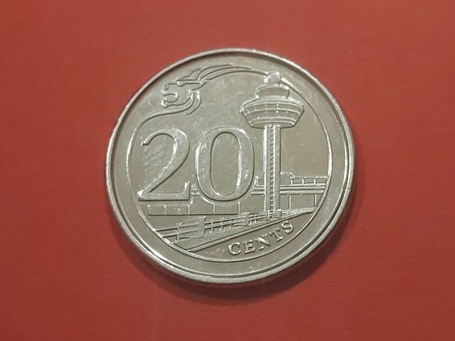 Singapore  - 20 cent 2017 god