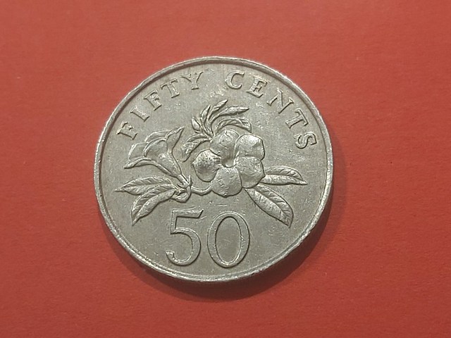 Singapore  - 50 cents 1988 god