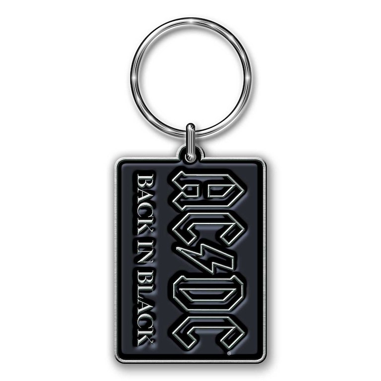 AC/DC – Back In Black Cast Metal – Keychain