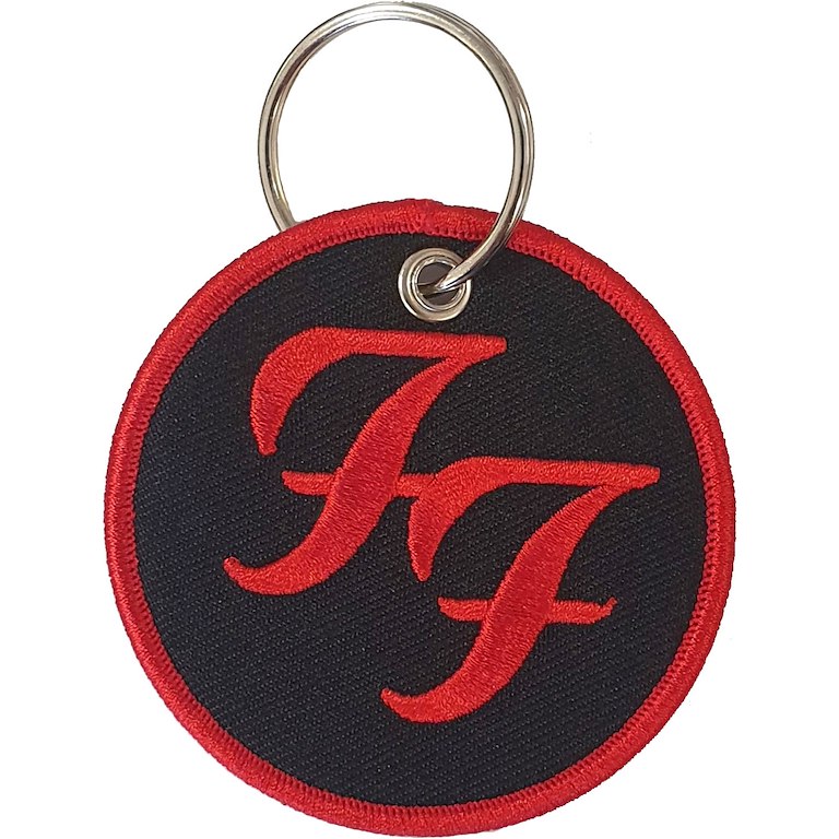 Foo Fighters – Circle Logo – Woven – Patch – Keychain