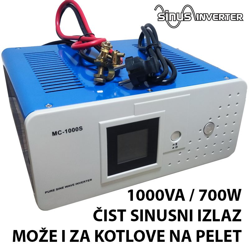 Pretvarač napona MC 1000S – Inverter SINUSNI