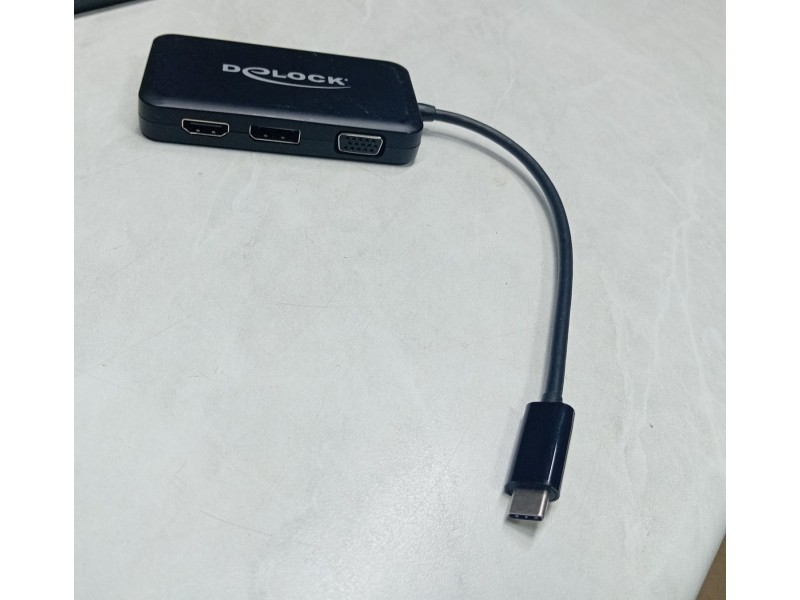 Delock Usb Type-c Vga / Hdmi / Dvi / Displayport ispra
