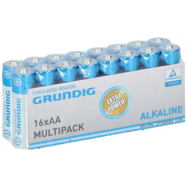 BATERIJE ALKALNE AA/LR6 2100mah 16KOM GRUNDING