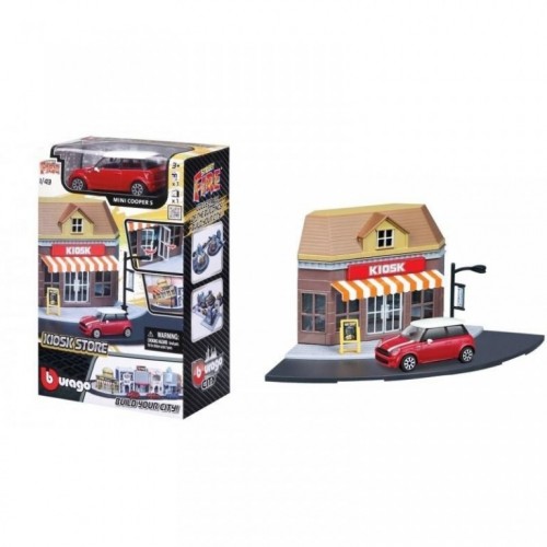 Burago Street Fire Set 1:43 izgradi svoj gradić