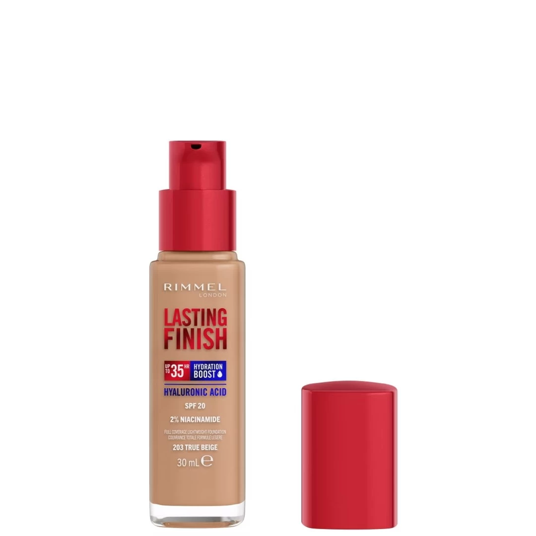 RIMMEL TEČNI PUDER LASTING FINISH 35H 30ML 203