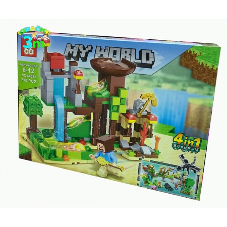 Minecraft kocke My world 210