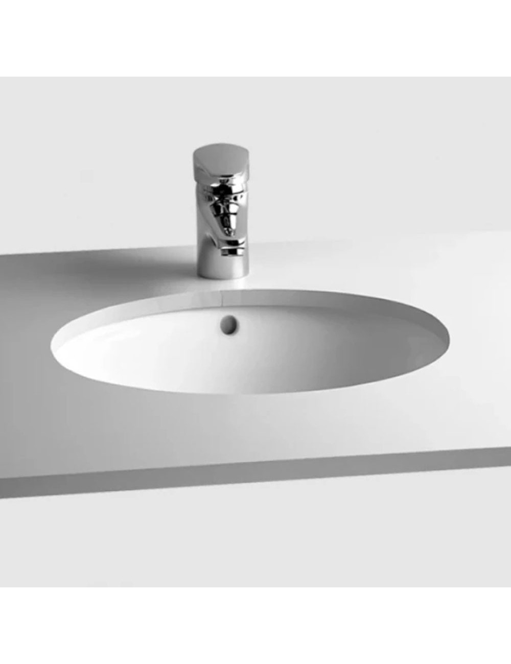 VITRA S20 podgradni lavabo ovalni 42x32,5cm