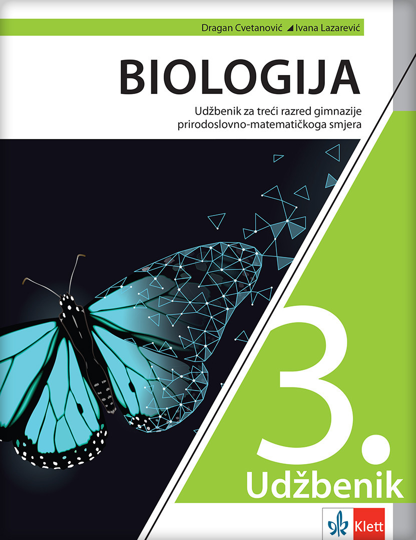 Biologija 3 - udžbenik za treći razred gimnazije prirodno-matematičkog smera na hrvatskom jeziku - Klett