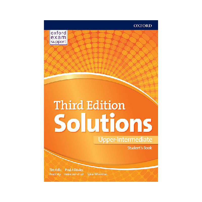 Engleski jezik Solutions Upper Intermediate 3rd Edition, udžbenik za 3. i 4 razred srednje škole Novi Logos