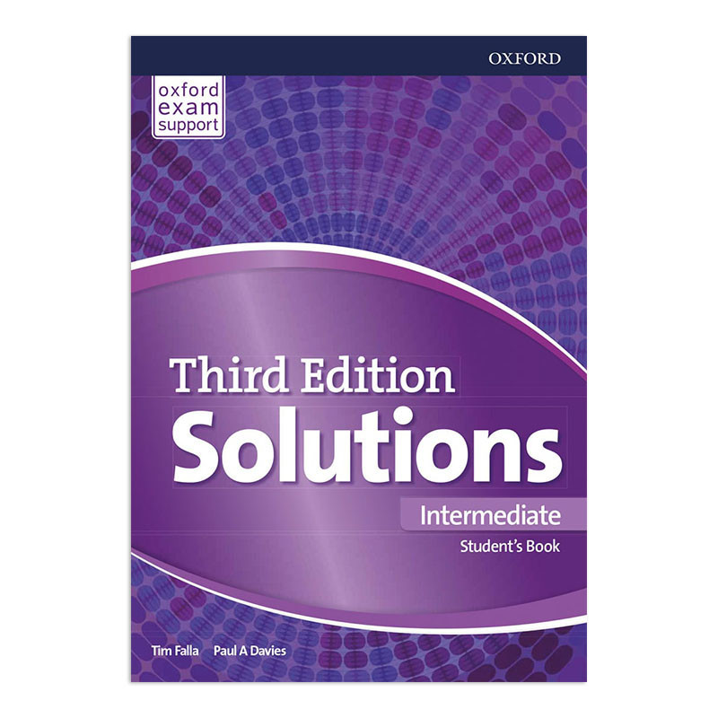 Engleski jezik Solutions Intermediate 3rd Edition, udžbenik za 2. i 3. razred srednje škole Novi Logos