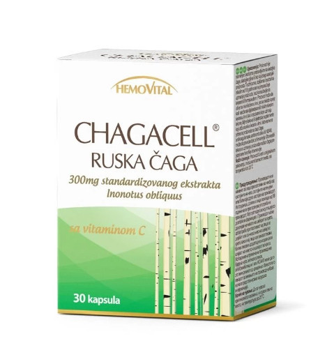 Chagacell ruska čaga 30 kapsula