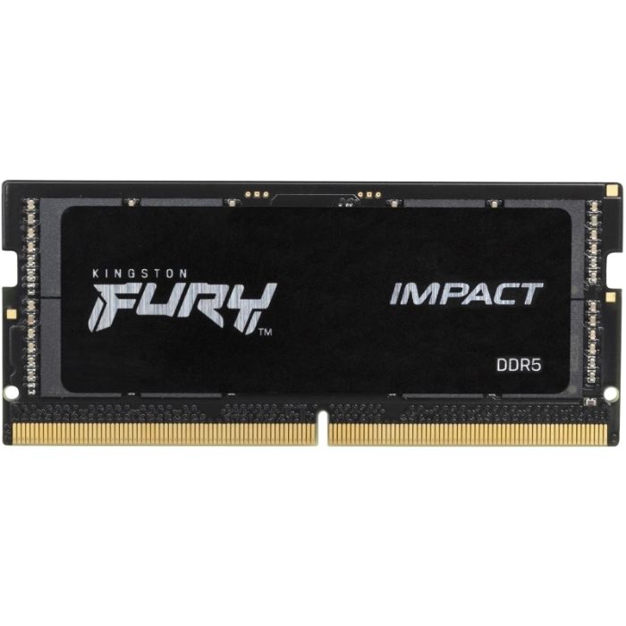 SODIMM DDR5 16GB 4800MT/s KF548S38IB-16 Fury Impact black