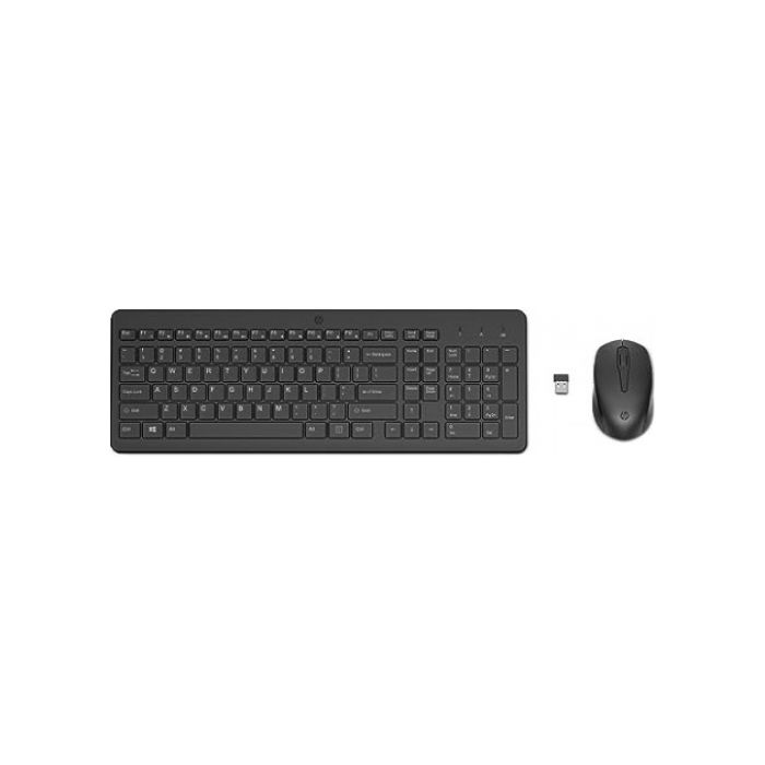 HP 330 (2V9E6AA) US 2u1 bežični komplet tastatura+miš crni