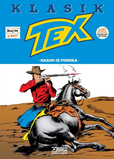 Strip agent Tex klasik 54 - Narod iz ponora