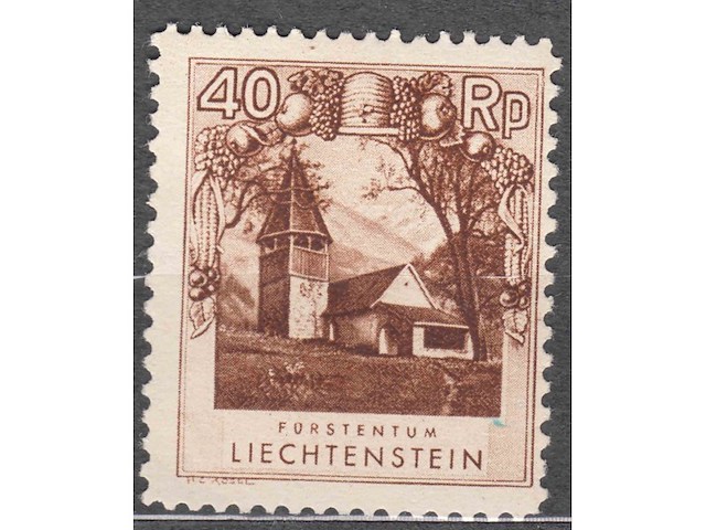 Lihtenštajn 1930 zupčanje 11 1/2 : 10 1/2 *